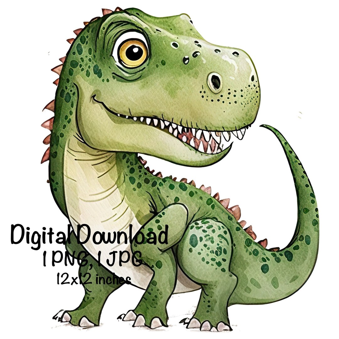 Cute Dinosaur Clipart Dino Prehistoric Animals PNG Dinosaurs ...