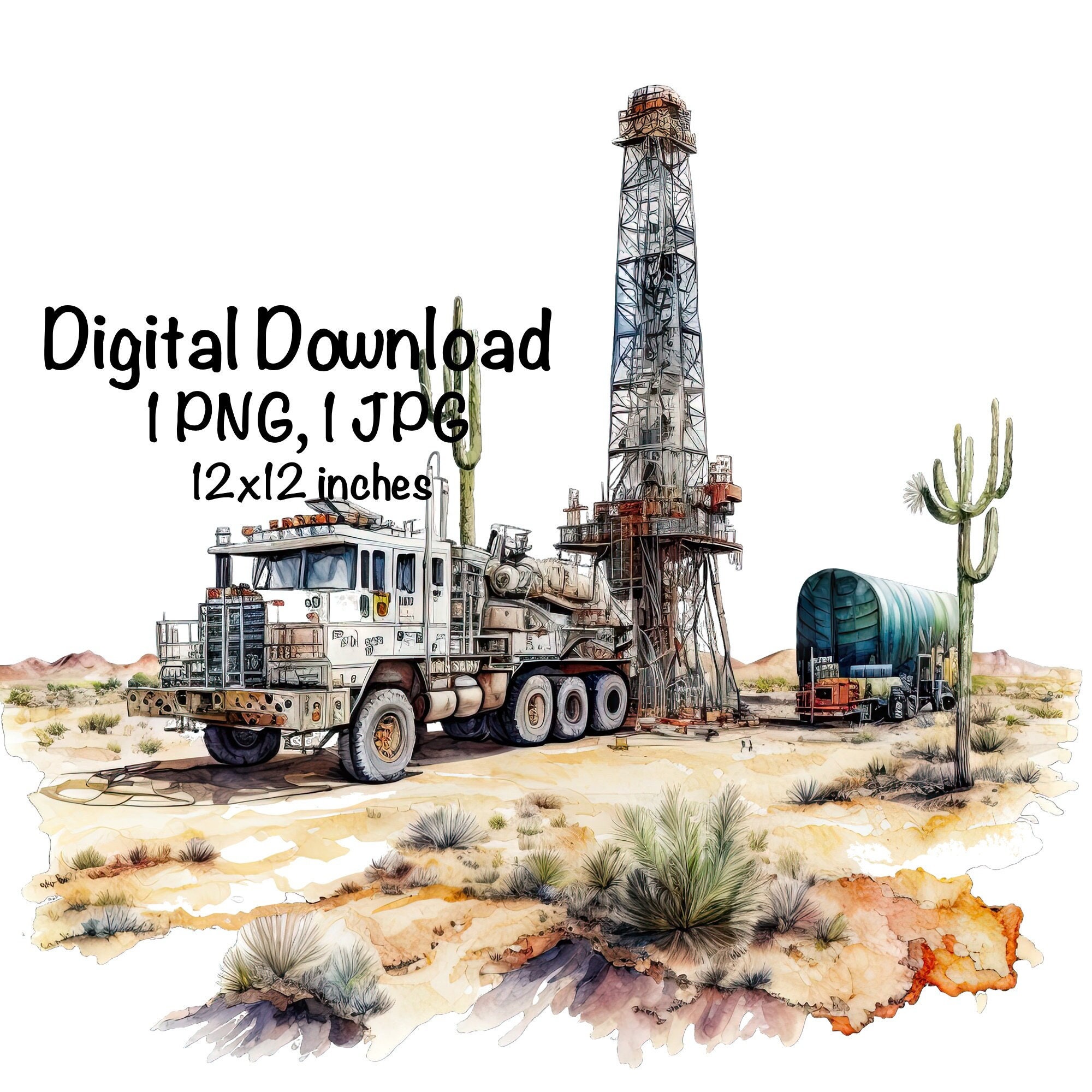 Land Drilling Rig Clip Art
