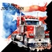 Puerto Rico Semi Truck PNG Watercolor Flat Bed Puerto Rico Flag Trucks ...