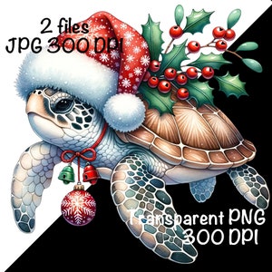 Sea Turtle PNG Clipart Sea Turtle Christmas Holiday PNG Commercial Use ...