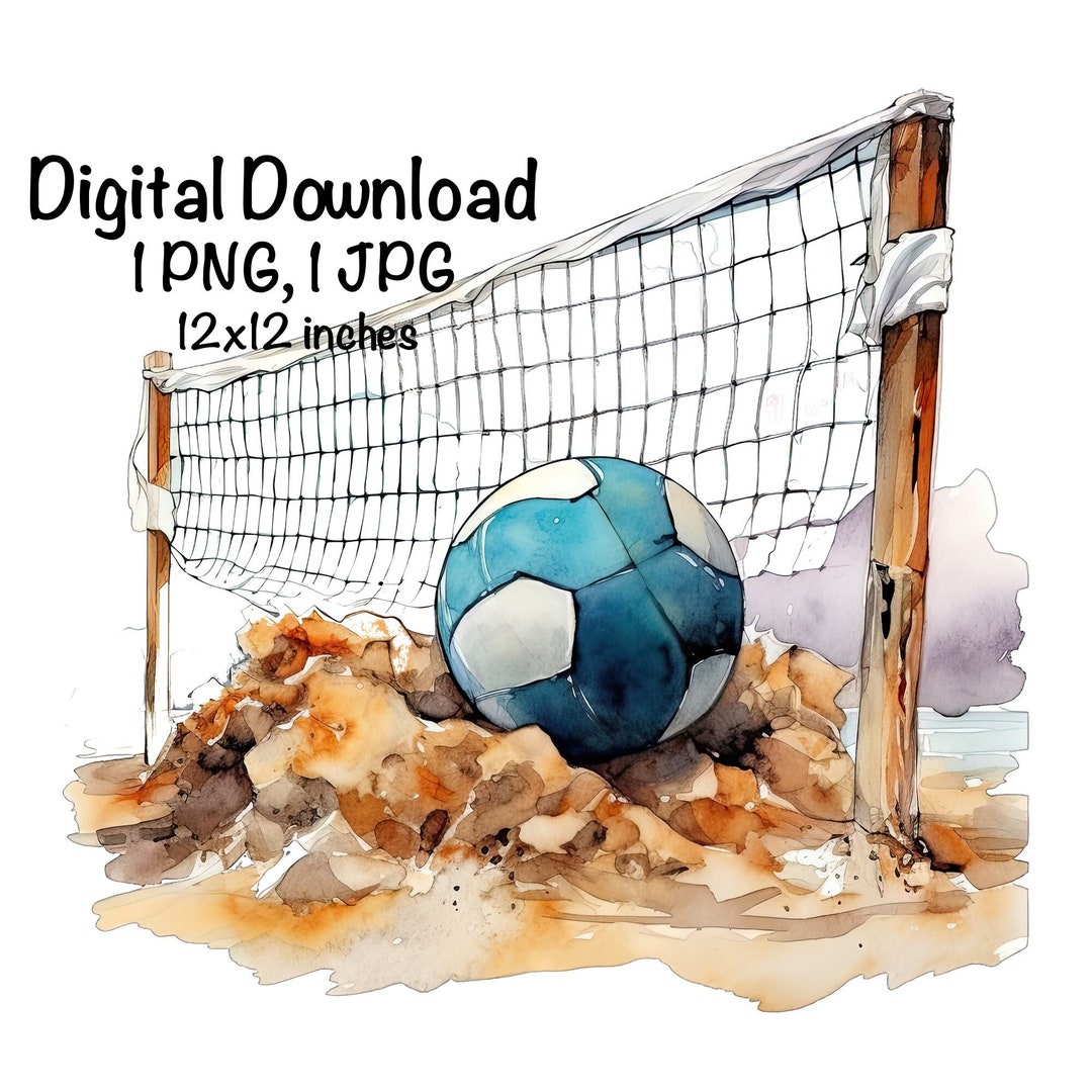 Volleyball PNG, Volleyball Sublimation PNG, Digital Download, Sports ...