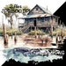 Old Shack on the Bayou Watercolor Swamp Boys Girls Clipart Wall Art ...