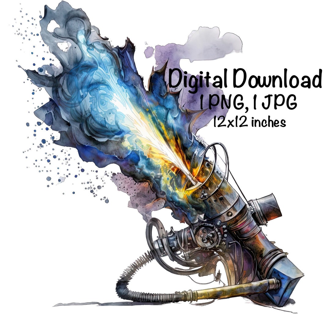 Welder Watercolor Welding Torch Clipart Iron Worker PNG Commercial Use ...