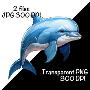 Dolphin, Cute Dolphin Clipart, Ocean Animals Sea Dolphin PNG, Dolphin ...