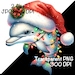 Dolphin PNG, Christmas Sea Dolphin Clipart, Ocean Animals Reindeer ...