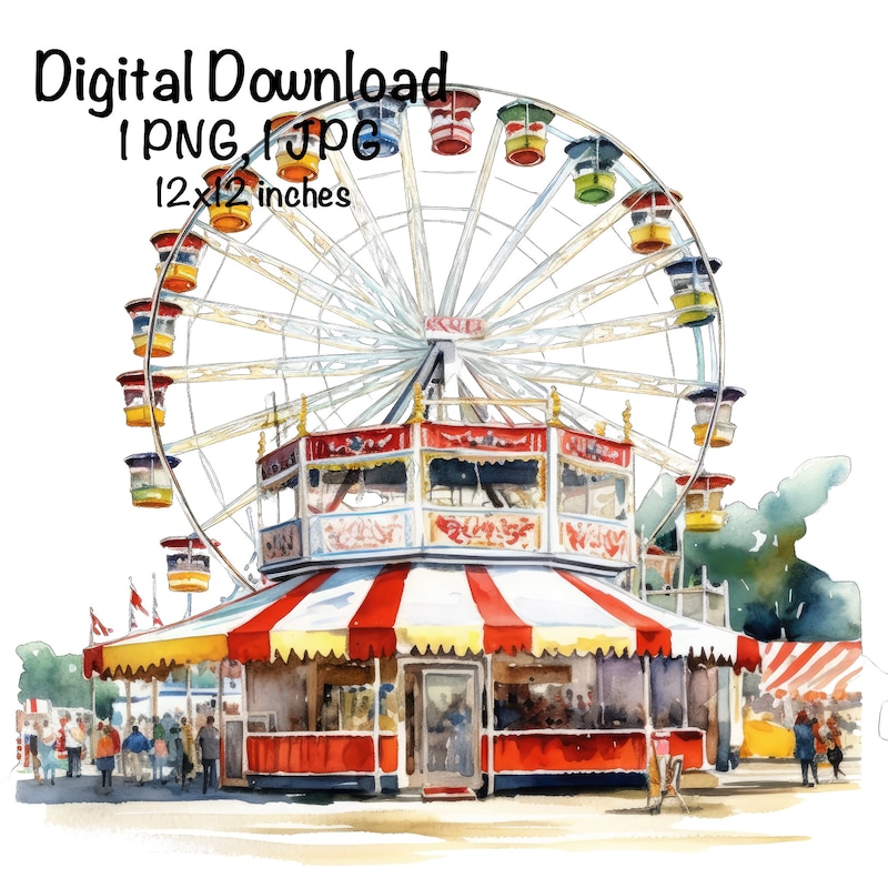 County Fair Clip Art - Etsy