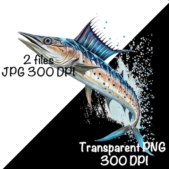 Wahoo Fish Clip Art