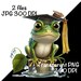 Cute Frog Graduation Clipart Woods Forest Animals Frog PNG Frog ...