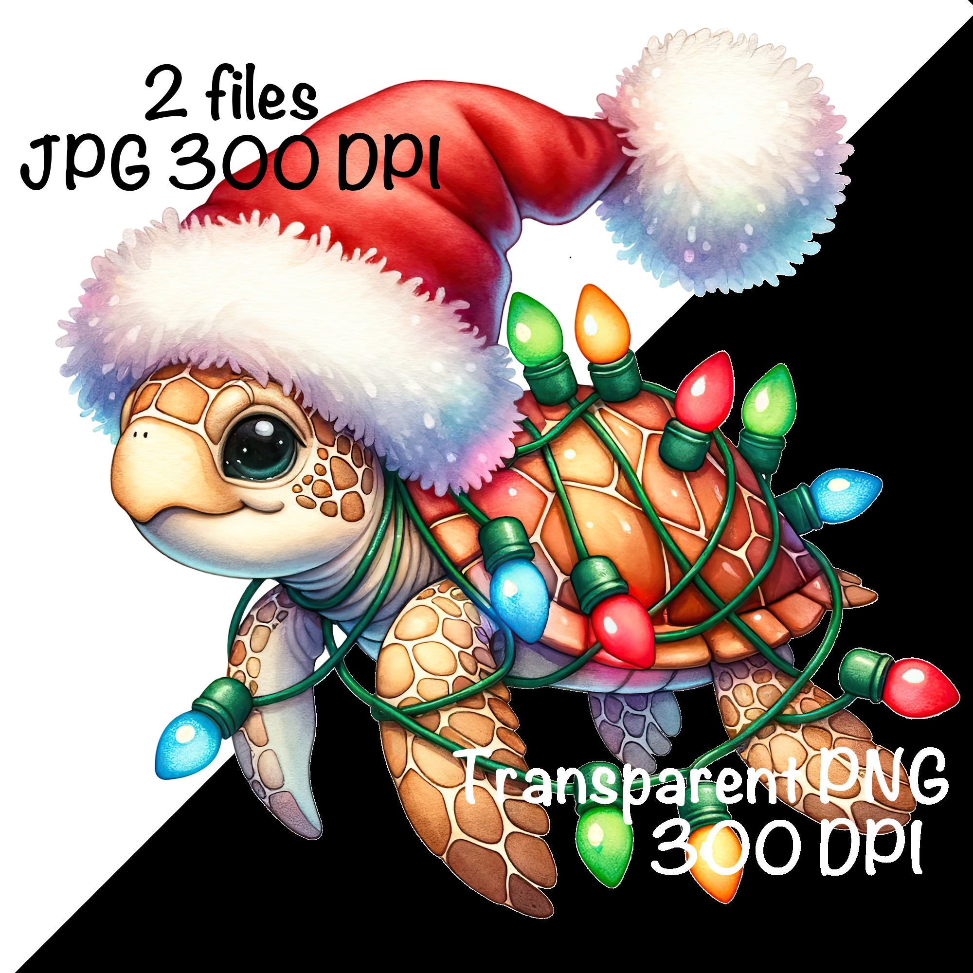 Sea Turtle PNG Clipart Sea Turtle Christmas Holiday PNG Commercial Use ...