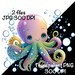 Cute Octopus PNG Clipart Ocean Animals Sea Octopus PNG Adorable Happy ...