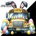 Happy Easter School Bus PNG School Bus Driver Vehicle Bus Clipart ...