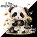 Panda Bear, Cute Panda Bear Clipart, Forest Animals Giant Panda PNG ...