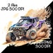 Offroad Truck Watercolor Monster Truck Boys Clipart Off-road - Etsy