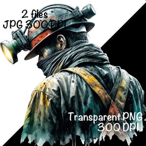 Coal Miner Sublimation | Coal Miner Helmet PNG | Mining PNG | Digital ...