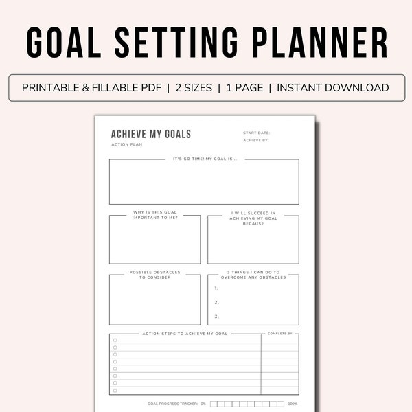 Goal Setting - Etsy
