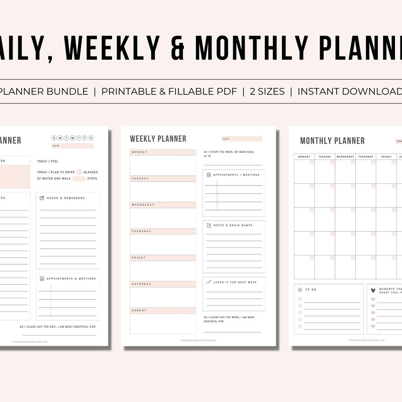 Ultimate Planner - Etsy