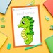 Ocean Life Coloring Pages: Preschool Printable Activity PDF - Etsy