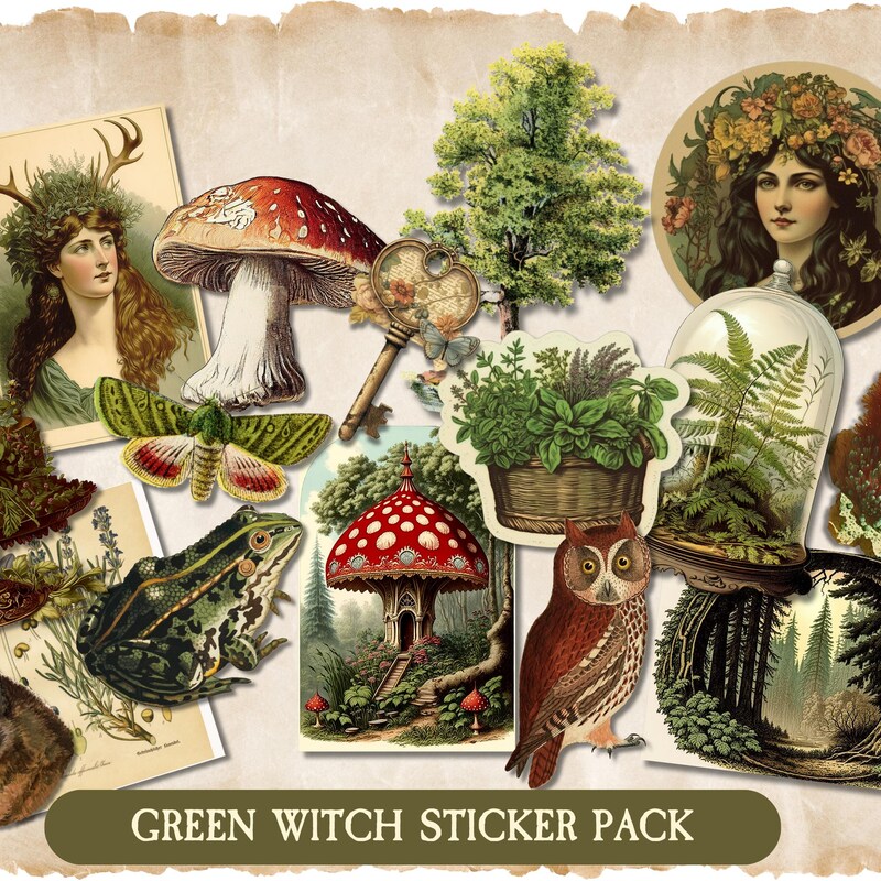 Witch Stickers - Etsy