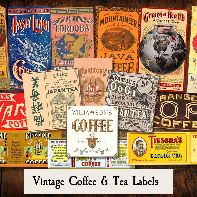 Vintage Can Labels - Etsy