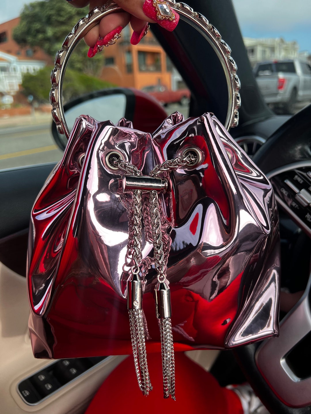 Insta Famous Handbag - Pink - Etsy