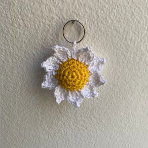 Crochet Keychain, Flower Keychain, Chery Keychain, Handmade Keychains ...