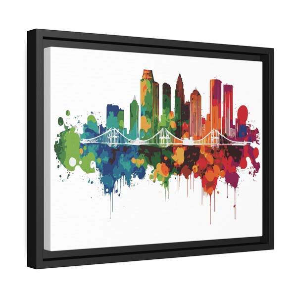 Abstract Cityscape - Etsy