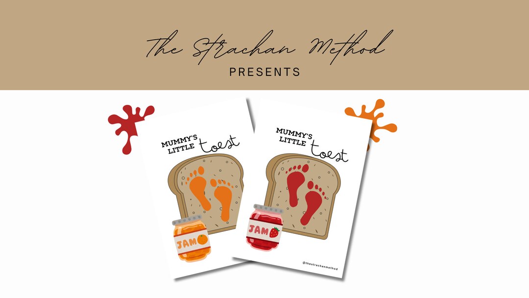 ORANGE Mummy's Toest Toast | Mother's Day Keepsake | Baby & Kids Craft ...