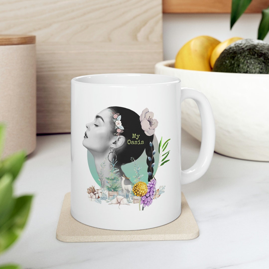 Colorful Coffee Mug, Unique Mug for Her, Inspirational Women Mug, Fun ...