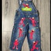 Overalls Birthday Outfit, Abby Overalls, Elmo and Friends, Sesame ...