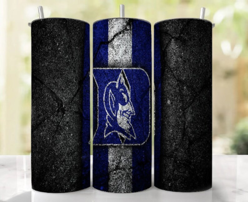 Duke Blue Devils 20 Oz Tumbler Wrap Sublimation Designs 20 OZ Wrap ...