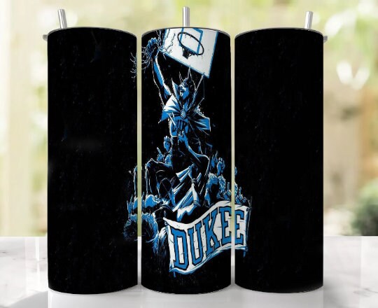 Duke Blue Devils 20 Oz Tumbler Wrap Sublimation Designs 20 OZ Wrap ...