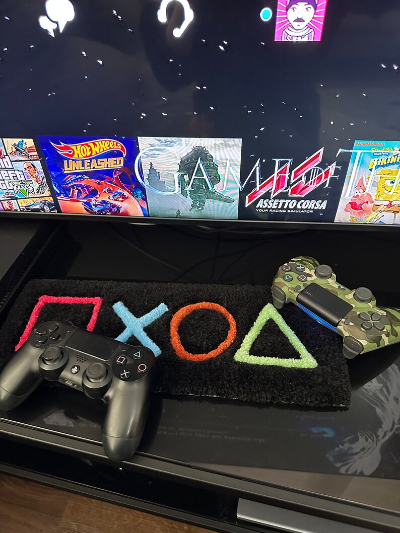 Playstation / Ps Gamepad / Gamepad / Keyboard Pad / Handmade / Tufted ...