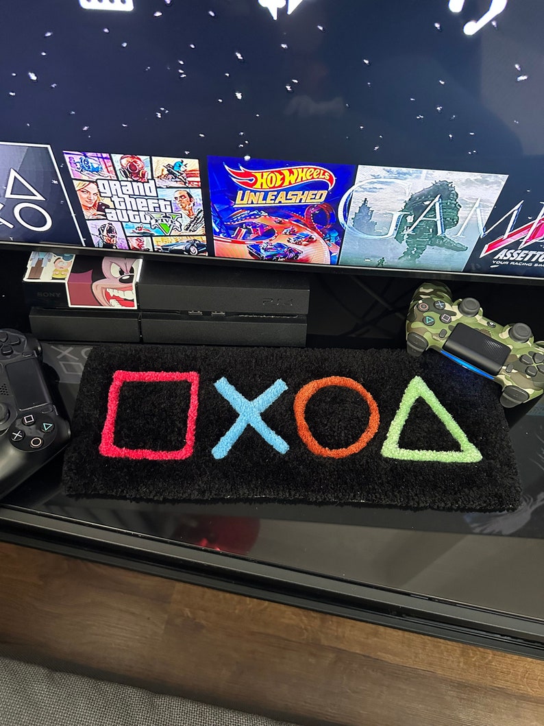 Playstation / Ps Gamepad / Gamepad / Keyboard Pad / Handmade / Tufted ...