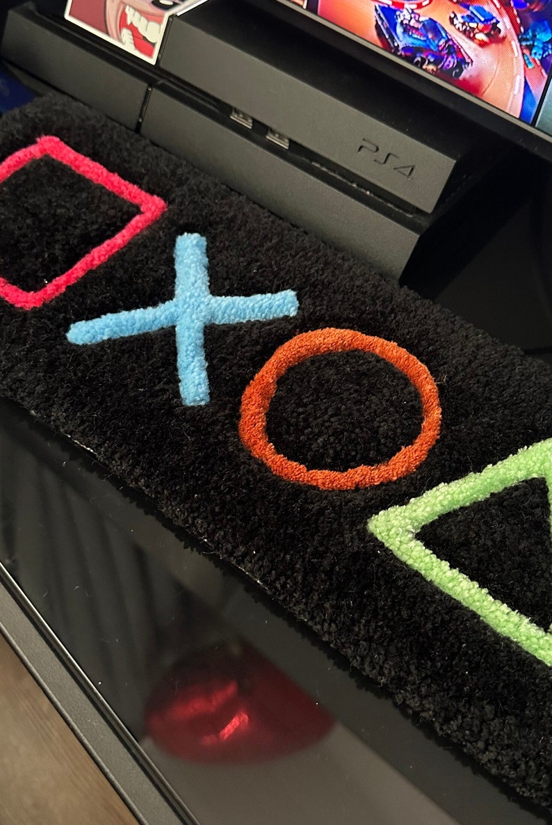 Playstation / Ps Gamepad / Gamepad / Keyboard Pad / Handmade / Tufted ...
