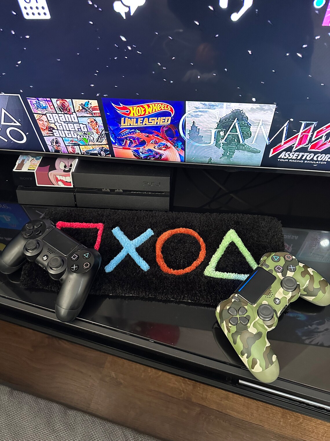 Playstation / Ps Gamepad / Gamepad / Keyboard Pad / Handmade / Tufted ...