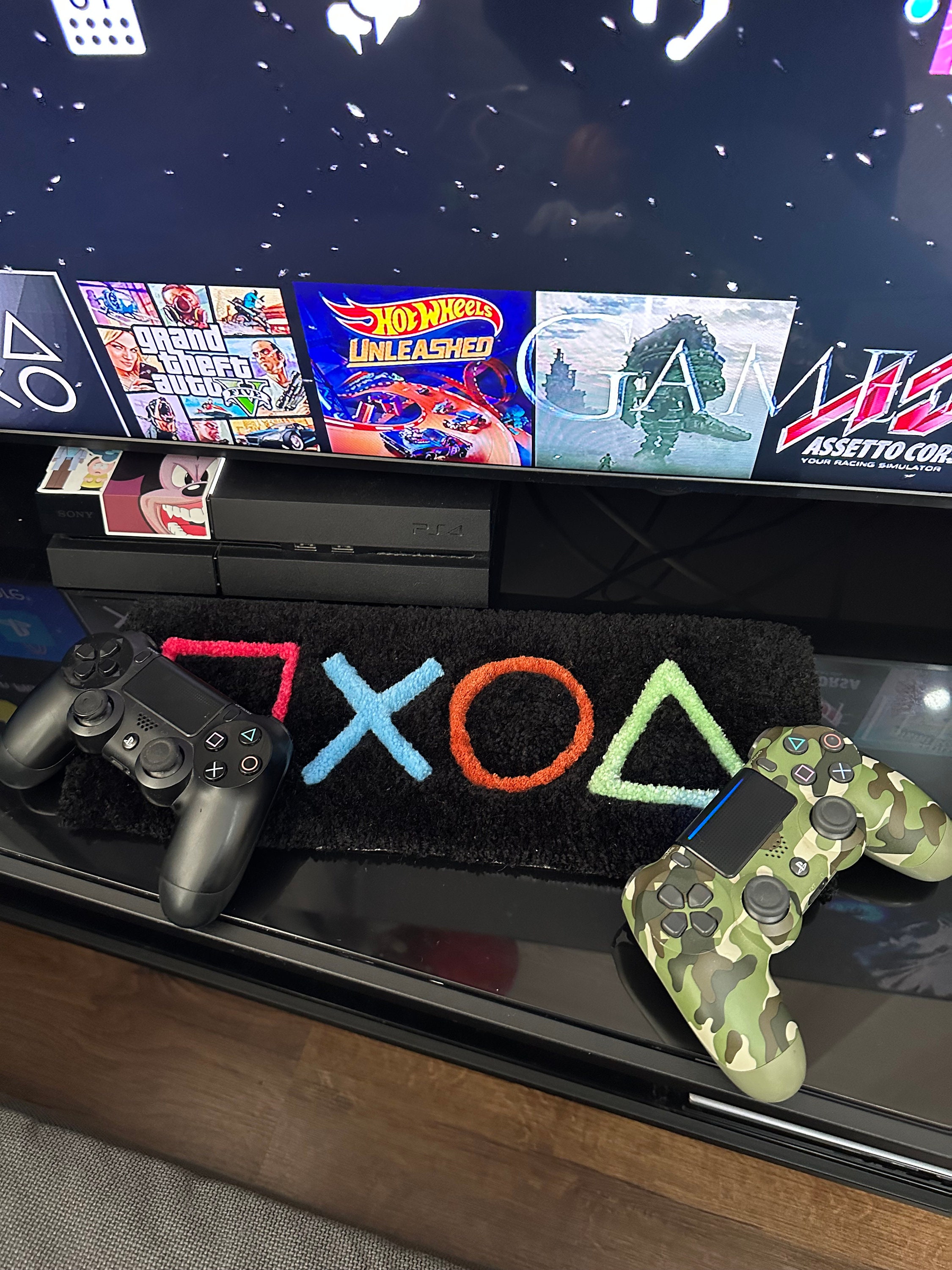 Playstation / Ps Gamepad / Gamepad / Keyboard Pad / Handmade / Tufted ...