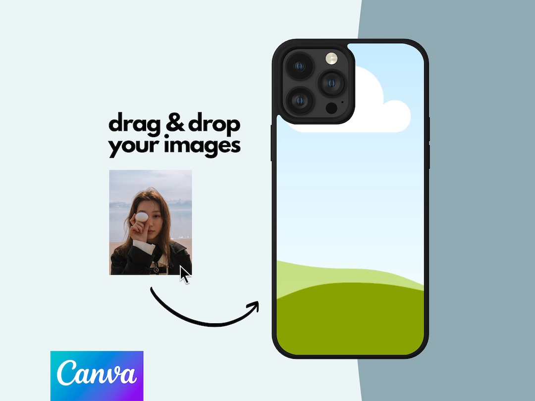 IPhone 13 Pro (max) Case Mockups - Canva Templates Adjustable Editable ...