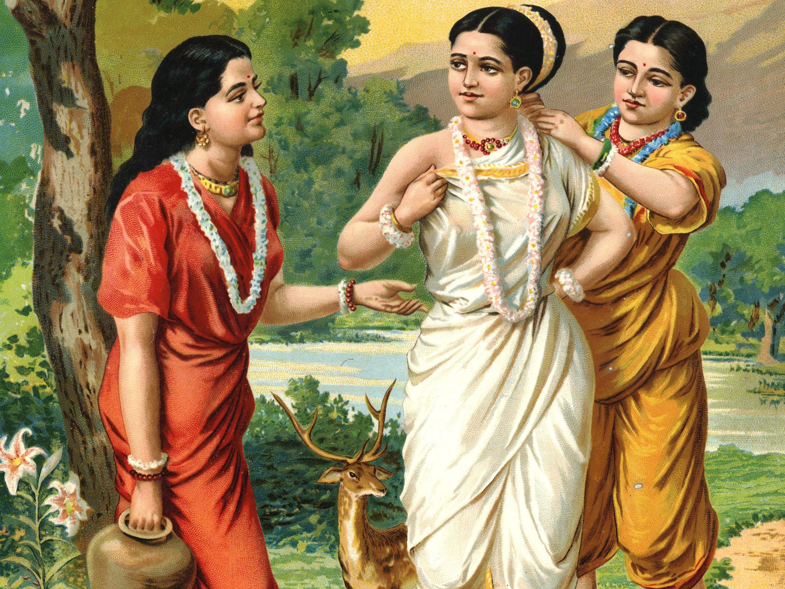 Raja Ravi Varma - the 60+ Paintings Collection - Mega Bundle - Digital ...