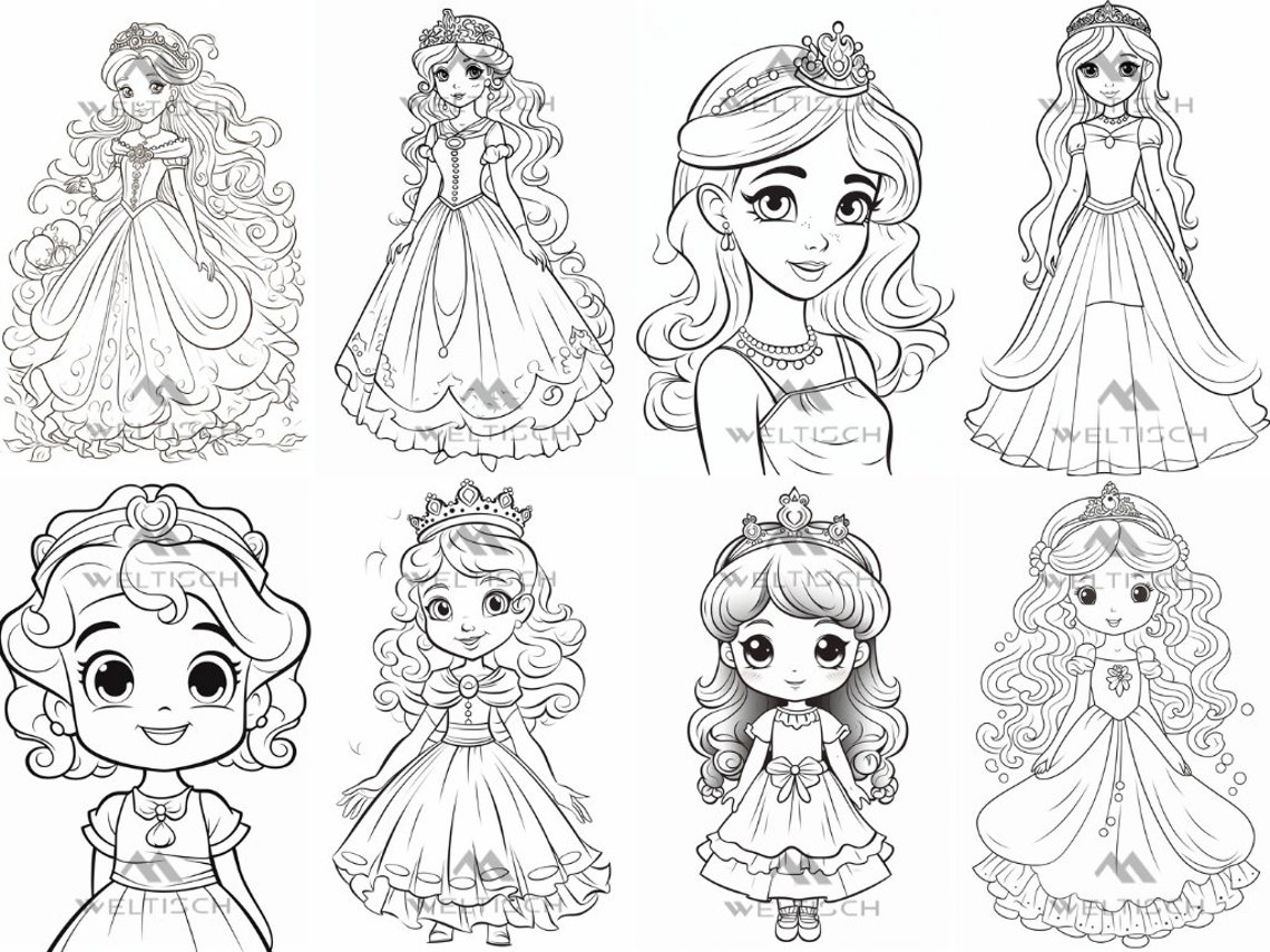Princess Coloring Pages | Princess Birthday | Coloring Pages Printable ...