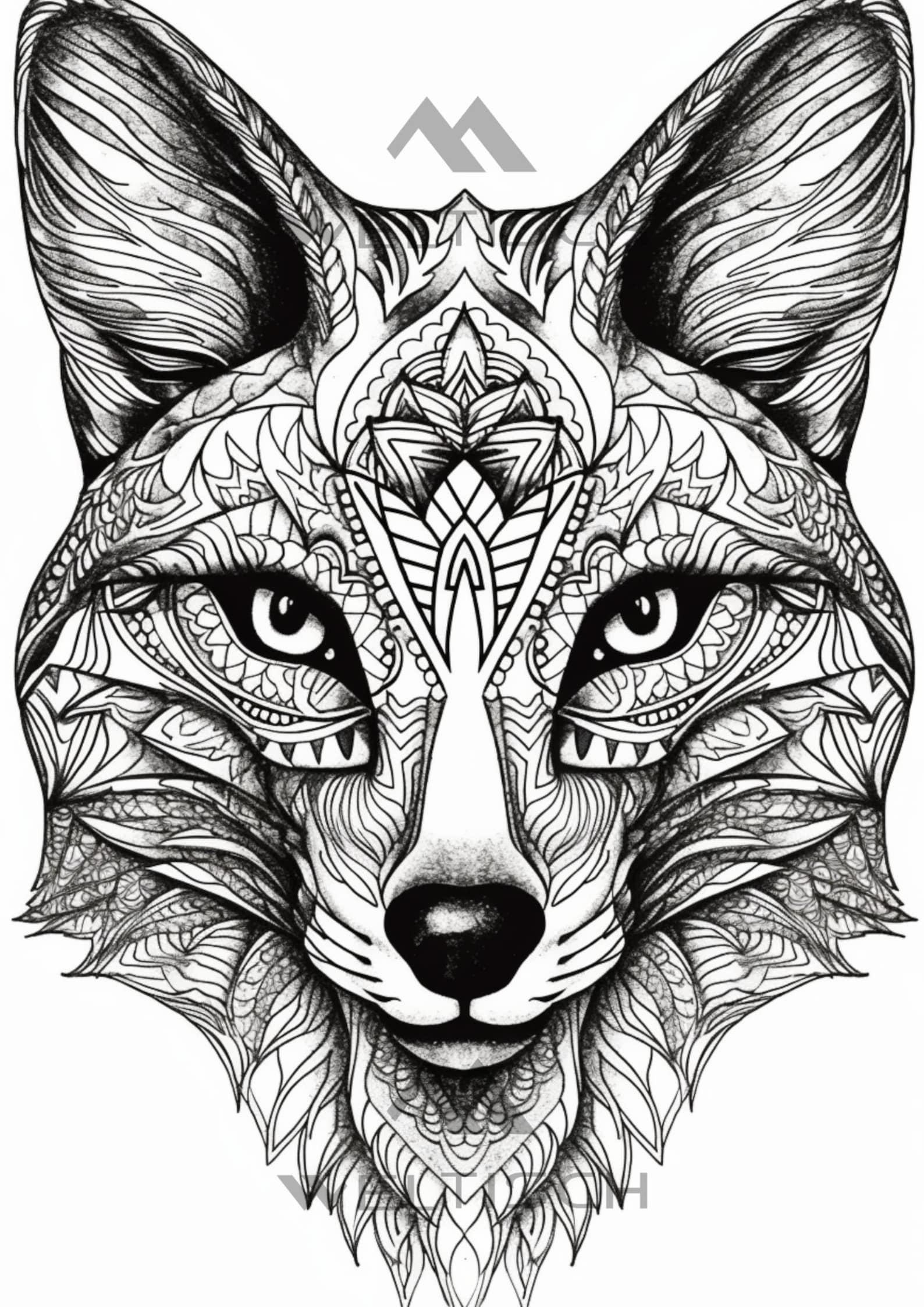 Grayscale Animal Coloring Pages | Adult Coloring Pages | Coloring Pages ...