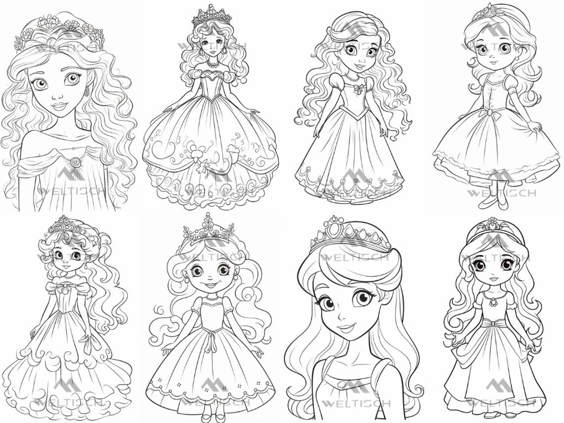 Princess Coloring Pages | Princess Birthday | Coloring Pages Printable ...
