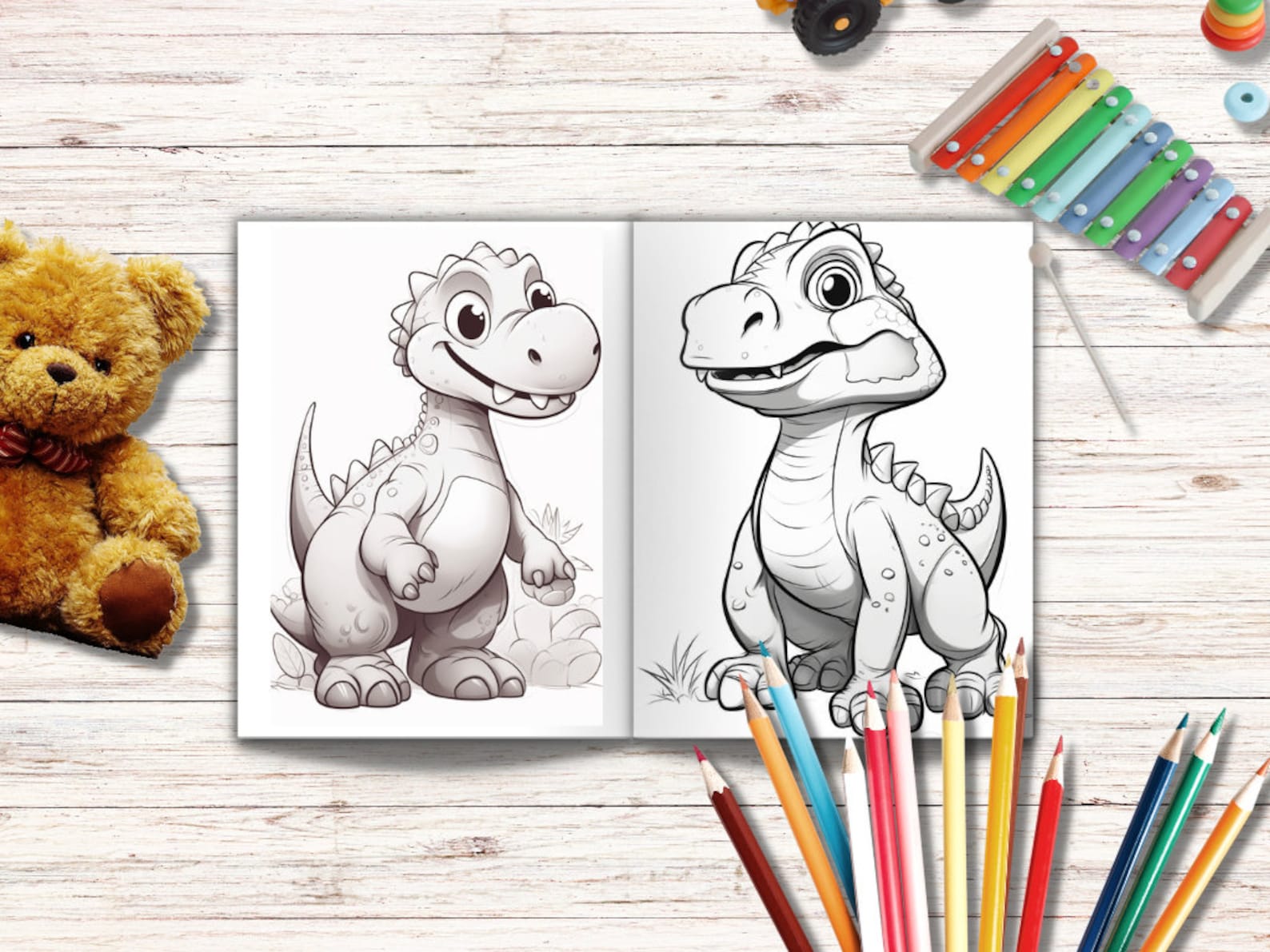 Dinosaur Coloring Pages Dinosaur Svg Dinosaur Birthday - Etsy