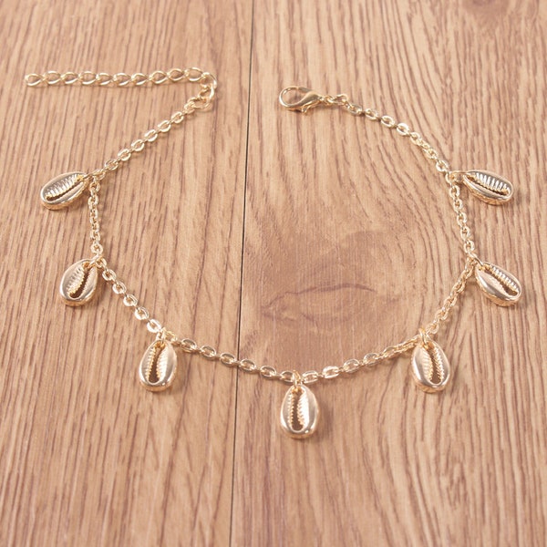 Shell Anklet - Etsy