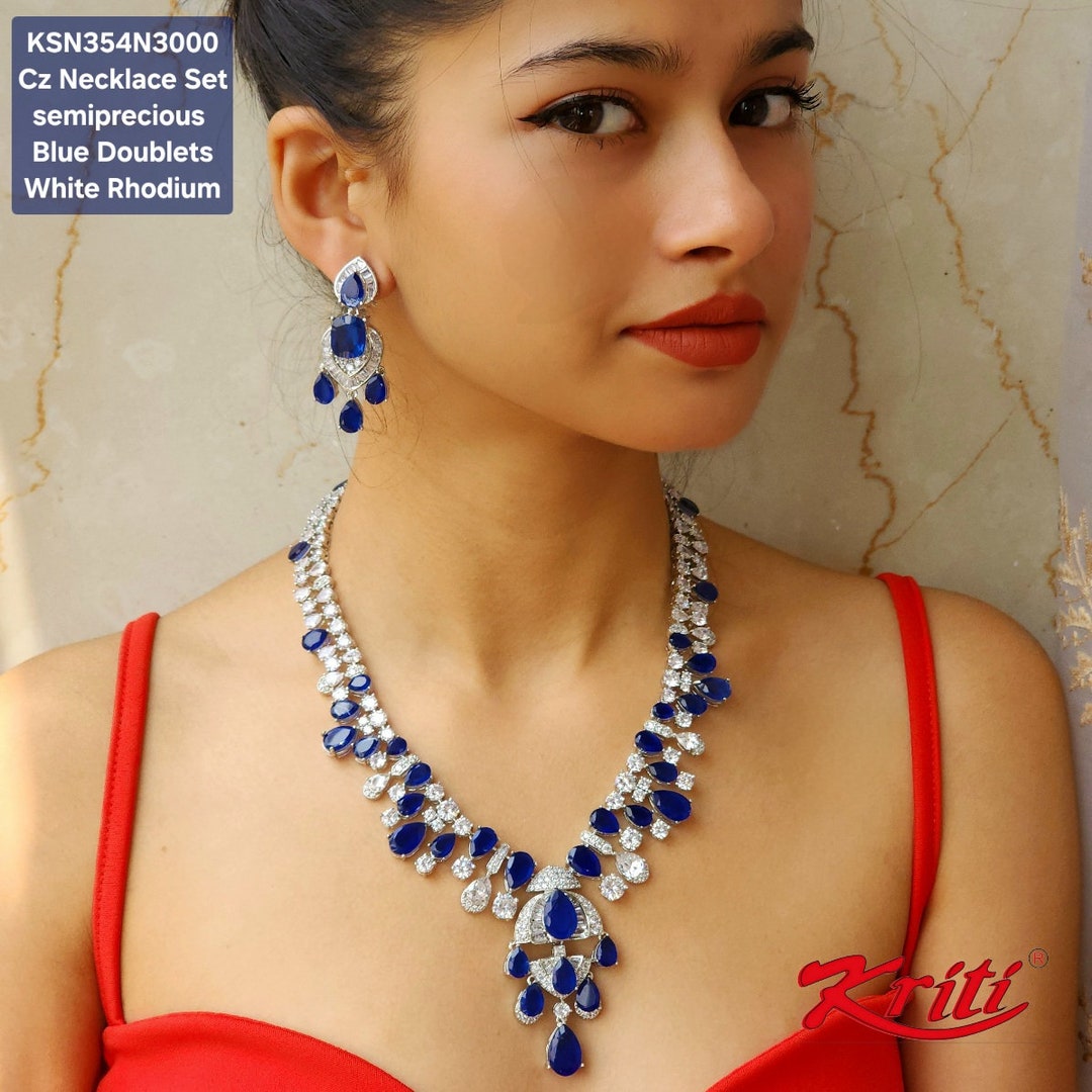 Imitation Jewellery, Diamond Necklace Set, Artificial Jewelry, Costume ...