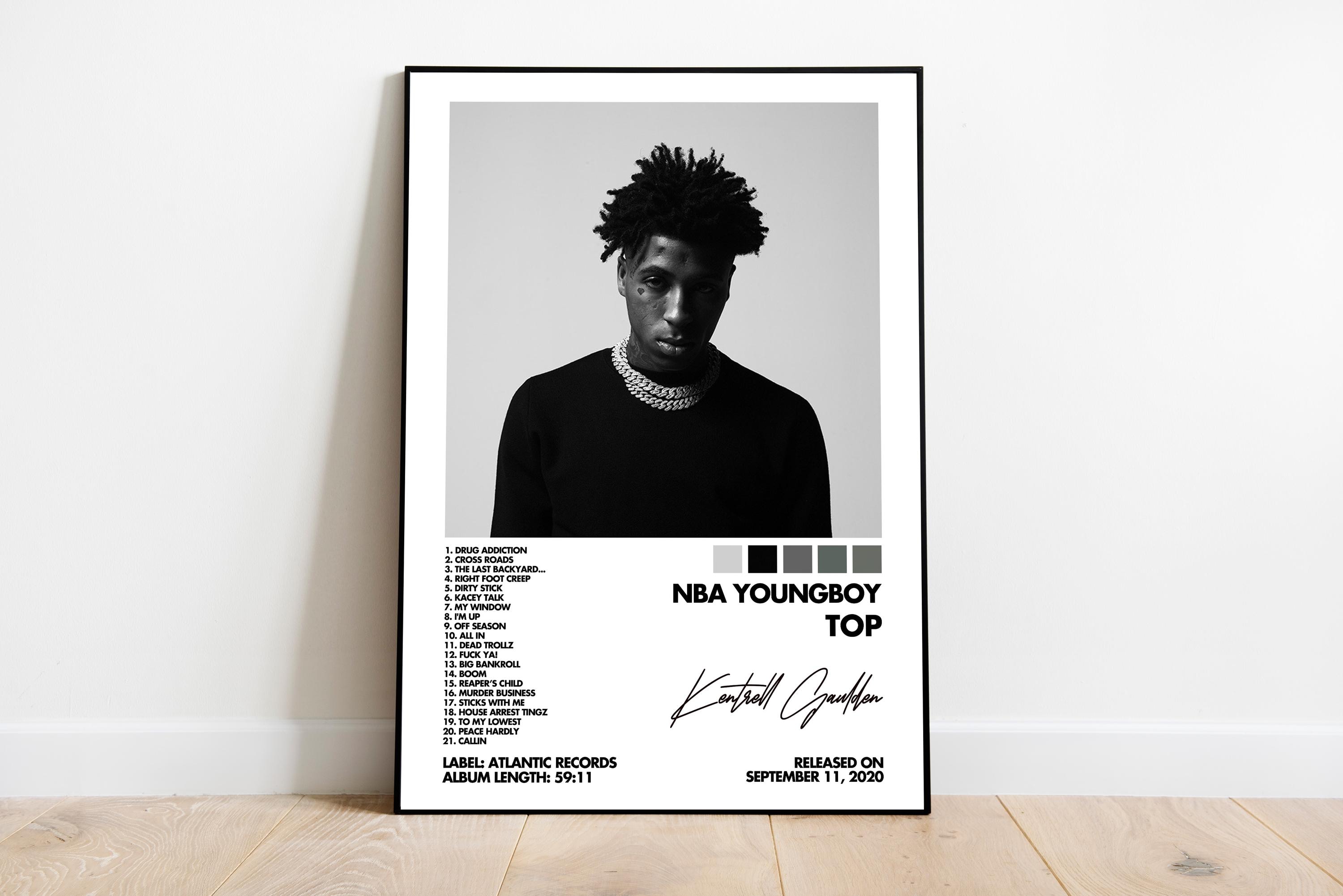 NBA Youngboy Poster, NBA Youngboy Posters, Rap Poster, Hip Hop Poster ...
