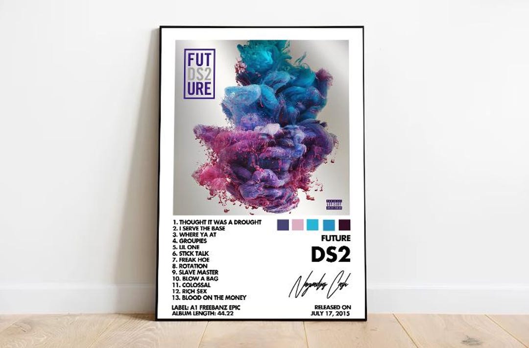 DS2 - Retro Music Album Poster Print Digital Download, Future Poster ...