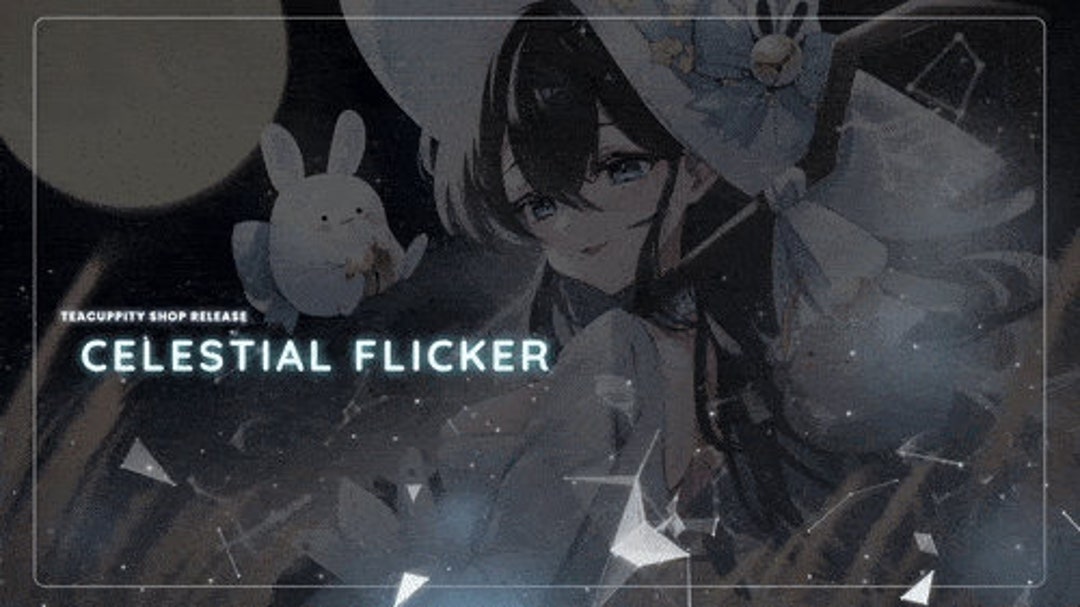 Celestial Flicker : Overlay Motion Asset | Loopable | for Stream Setups ...