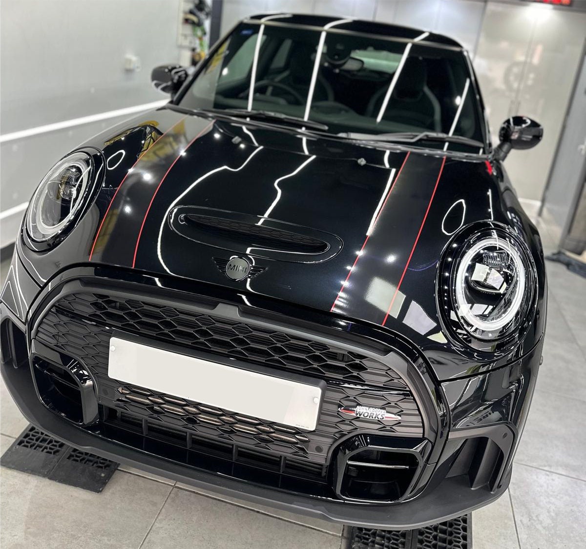 Bonnet Stripes Kit to Fit Mini F55 / F56 LCI 2 2022 - 2024 Cooper S JCW ...