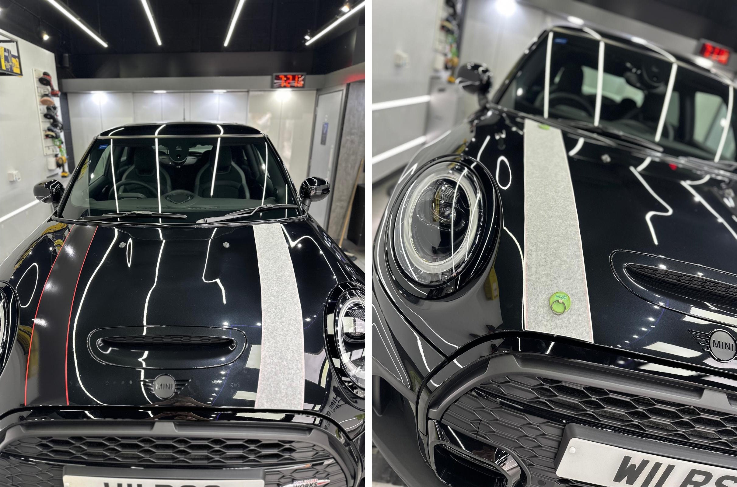 Bonnet Stripes Kit to Fit Mini F55 / F56 LCI 2 2022 - 2024 Cooper S JCW ...