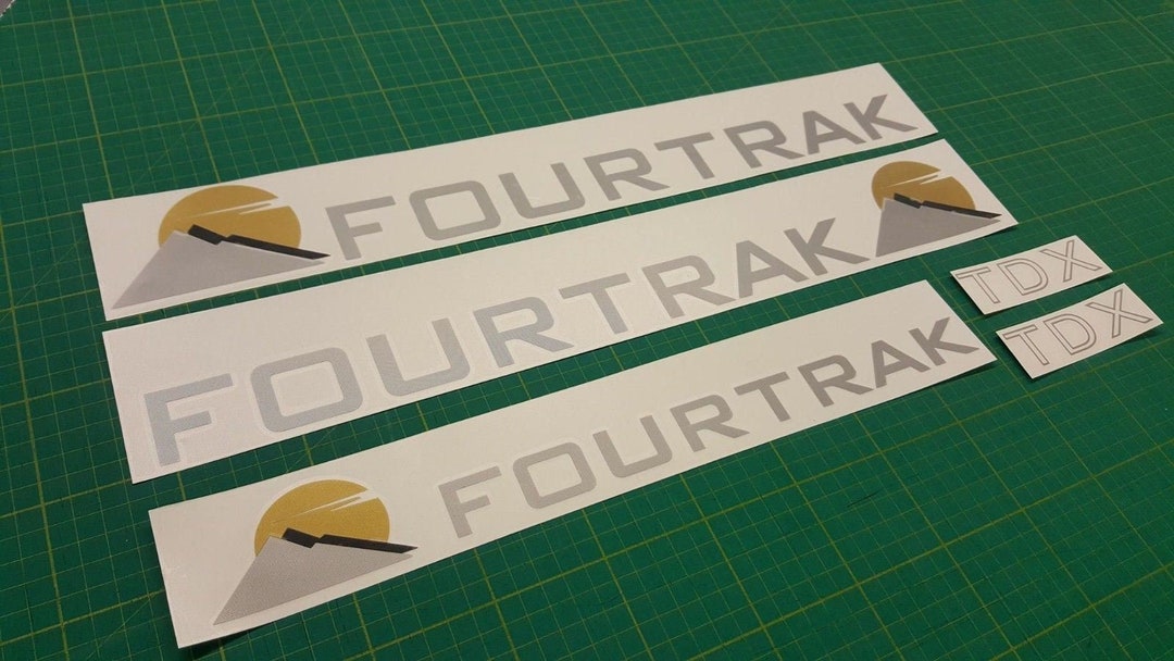 Fourtrak & TDX Replacement Decals to Fit Daihatsu Stickers Graphics ...